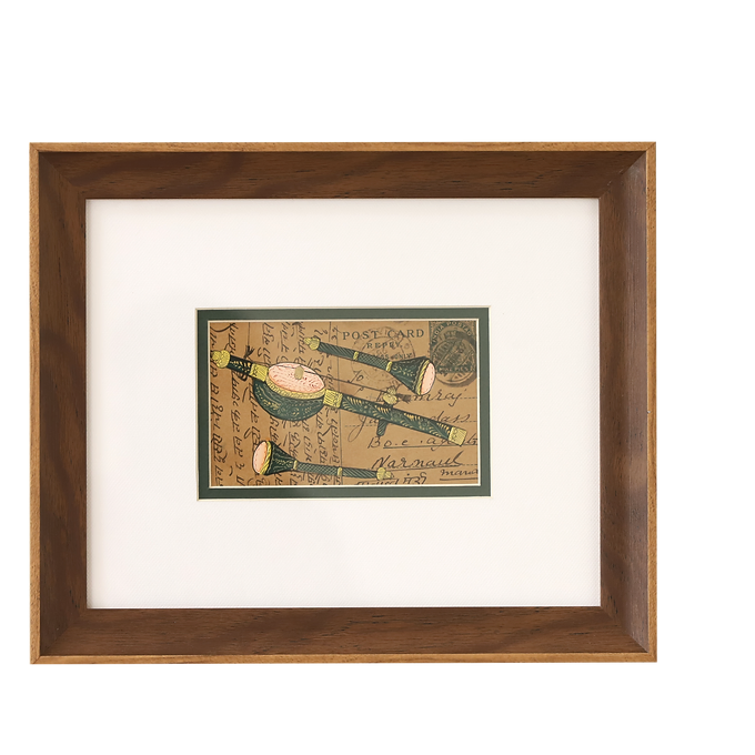 Khat Collection Wall Painting - Iktara & Shehnai Musical Instruments